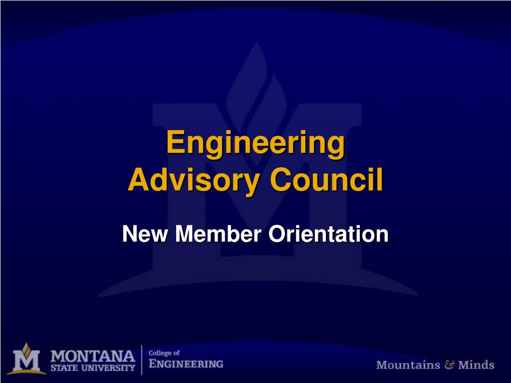 PPT - Engineering Advisory Council PowerPoint Presentation, free ...