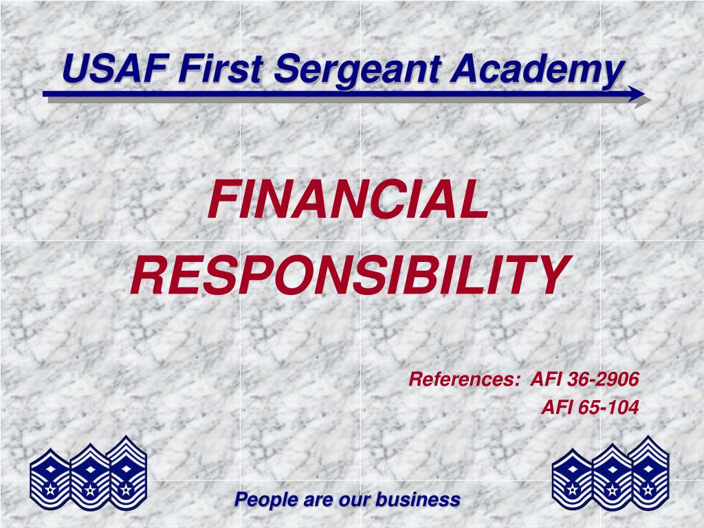 PPT - USAF First Sergeant Academy PowerPoint Presentation, free ...