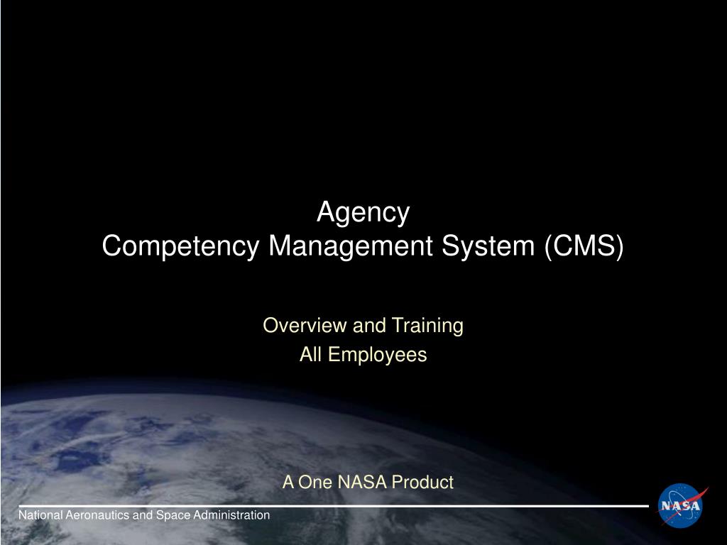 PPT - Agency Competency Management System (CMS) PowerPoint Presentation ...