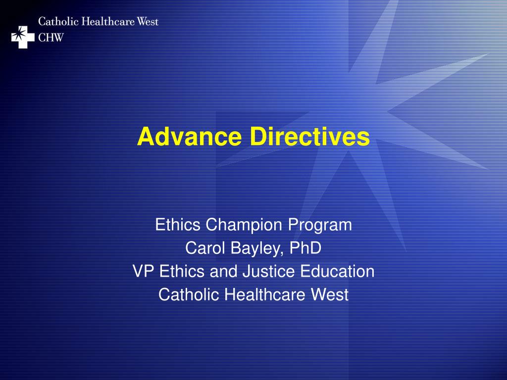 PPT - Advance Directives PowerPoint Presentation, free download - ID:170114