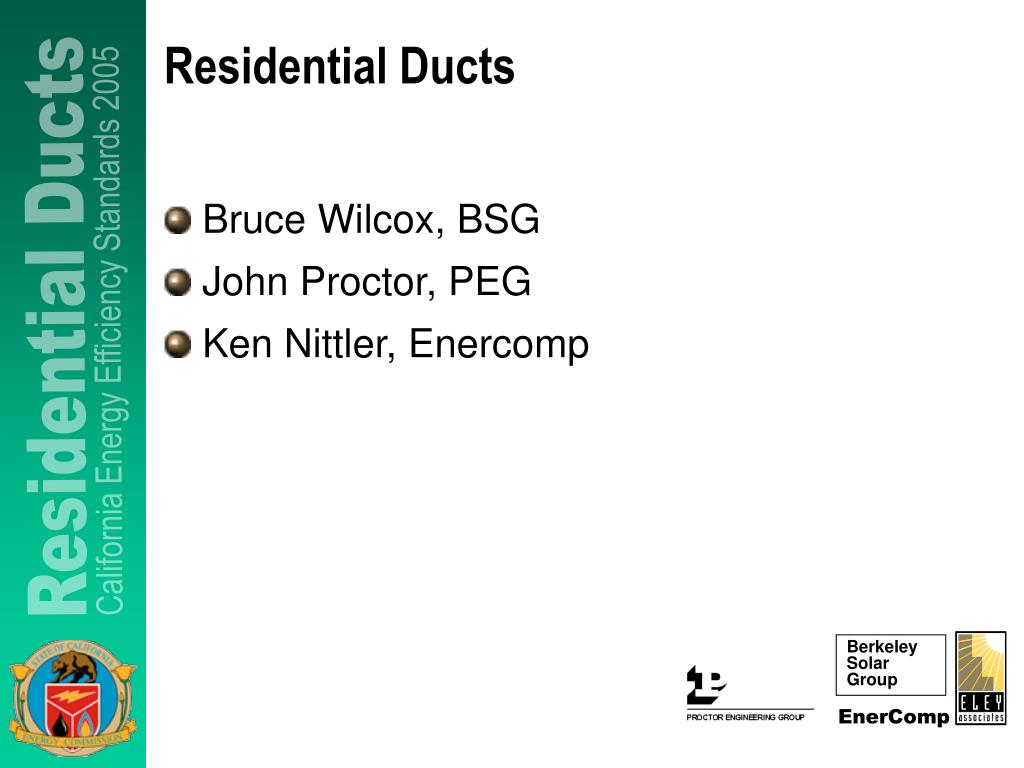 PPT - Residential Ducts PowerPoint Presentation, free download - ID:172042