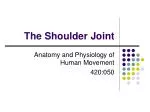 PPT - The Shoulder Joint PowerPoint Presentation, free download - ID:631876