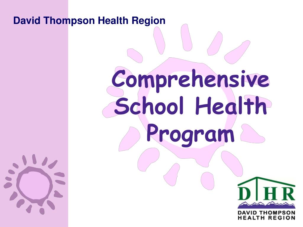 PPT - Comprehensive School Health Program PowerPoint Presentation, free ...