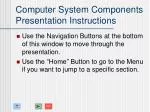 PPT - COMPUTER INSTRUCTIONS PowerPoint Presentation, free download - ID ...