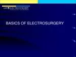 PPT - Electrosurgery Intervention in Flexible Endoscopy ---Managing ...