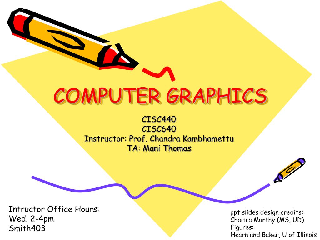 PPT - COMPUTER GRAPHICS PowerPoint Presentation, free download - ID:17398