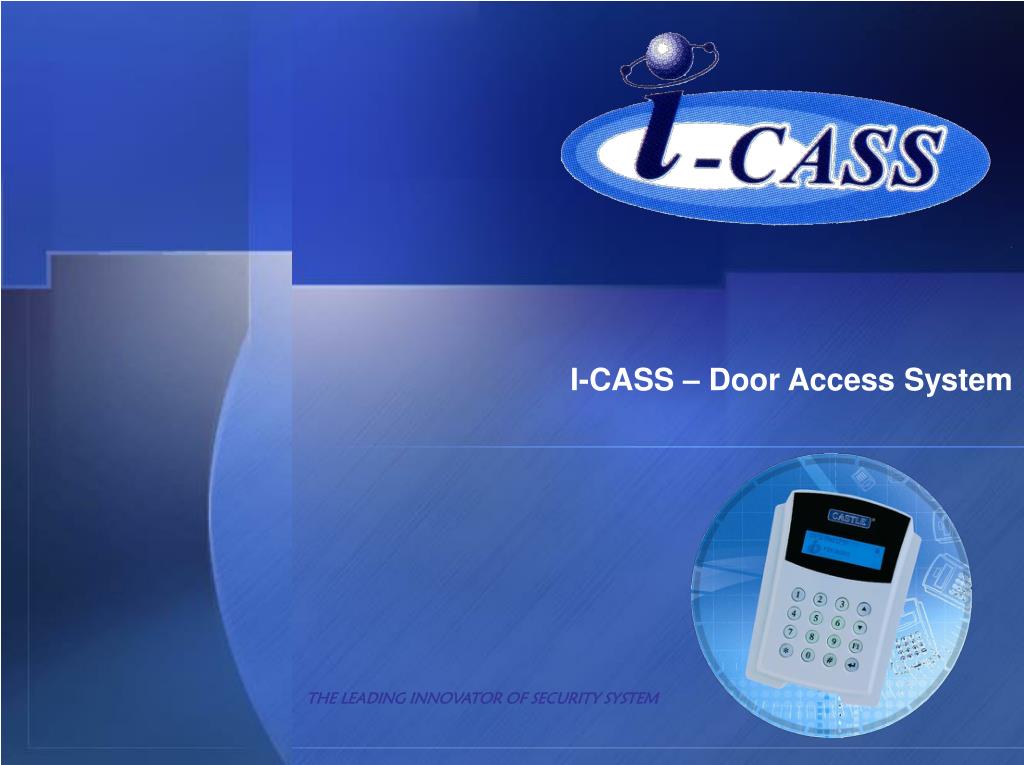 PPT - I-CASS – Door Access System PowerPoint Presentation, free ...