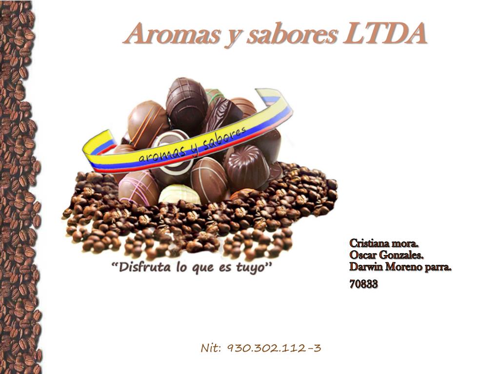 PPT - Aromas y sabores LTDA PowerPoint Presentation, free download - ID ...