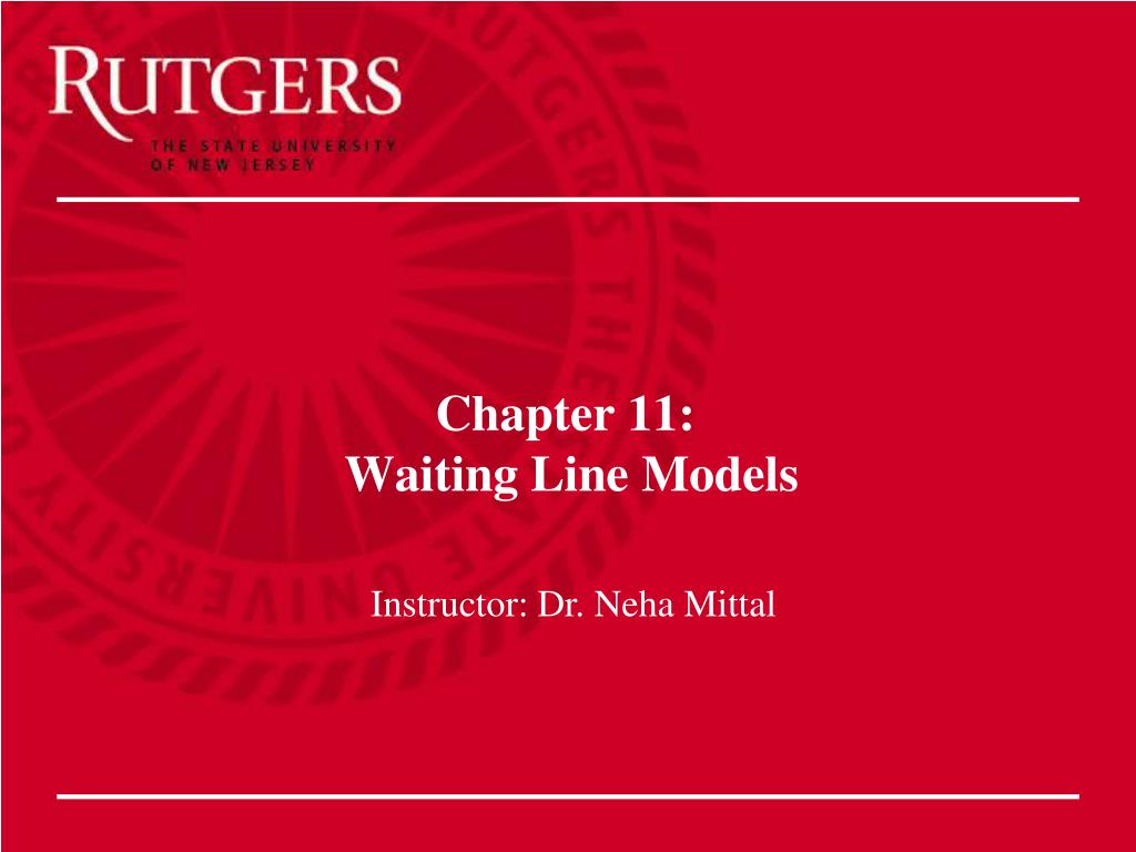 PPT - Chapter 11: Waiting Line Models PowerPoint Presentation, free ...