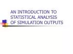 PPT - Introduction to Statistical Analysis PowerPoint Presentation ...