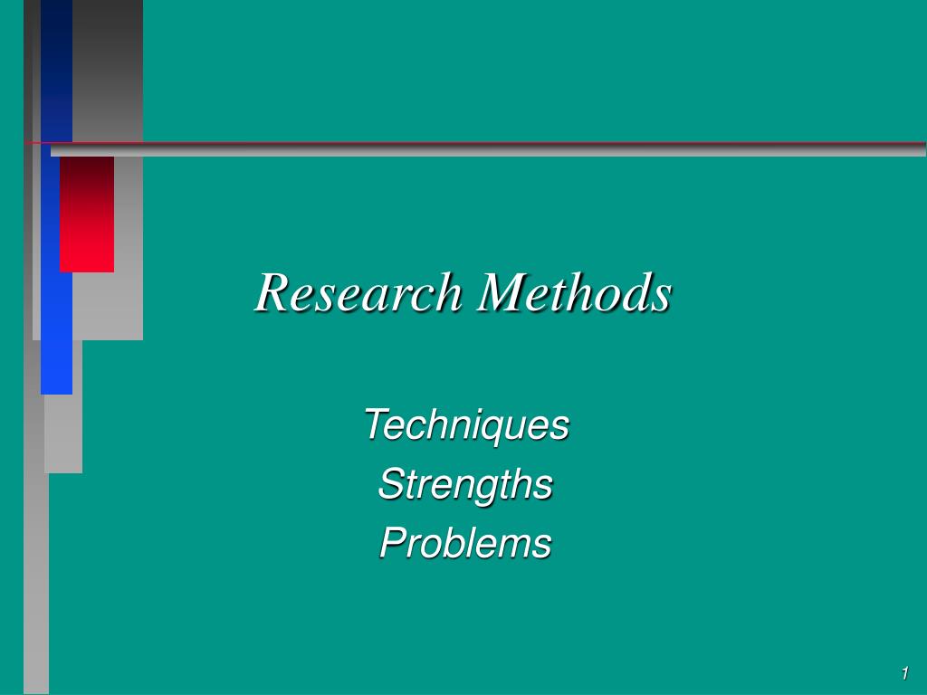 PPT - Research Methods PowerPoint Presentation, free download - ID:177070
