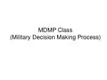 PPT - Mission Analysis (MDMP) PowerPoint Presentation, free download ...