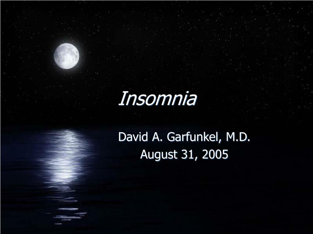 PPT - Insomnia PowerPoint Presentation, free download - ID:178400