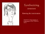 PPT - Synthesizing Information PowerPoint Presentation, free download ...