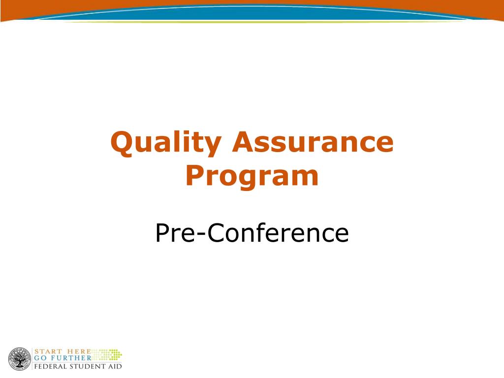 PPT - Quality Assurance Program PowerPoint Presentation, free download ...