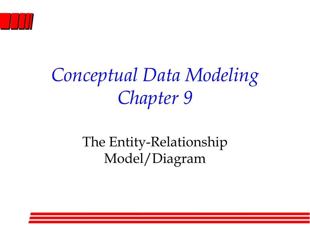 PPT - Conceptual Data Modeling Chapter 9 PowerPoint Presentation, free ...