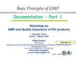 PPT - Basic Principles of GMP PowerPoint Presentation, free download ...