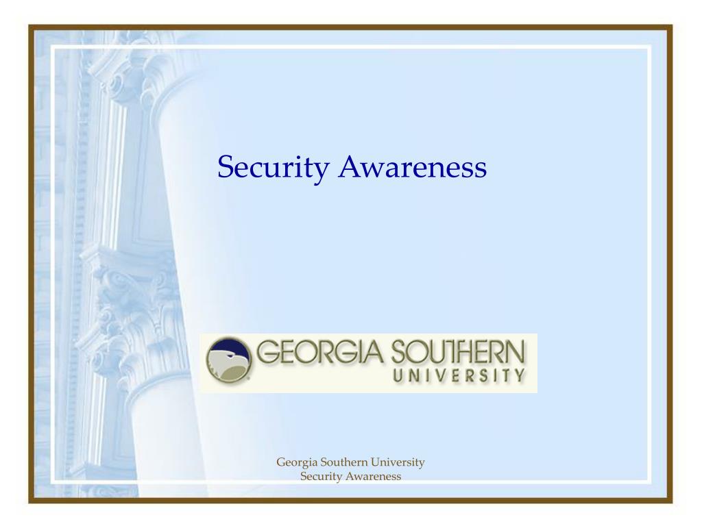 PPT - Security Awareness PowerPoint Presentation, free download - ID:182104