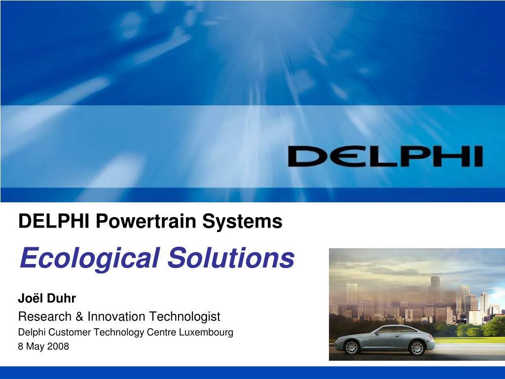 PPT - DELPHI Powertrain Systems PowerPoint Presentation, free download ...