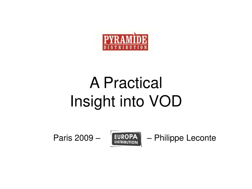 PPT - A Practical Insight into VOD PowerPoint Presentation, free ...