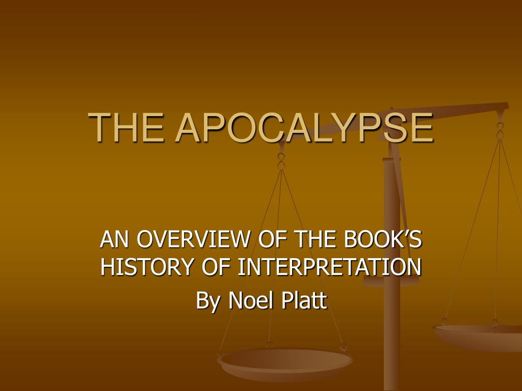 PPT - THE APOCALYPSE PowerPoint Presentation, free download - ID:188549