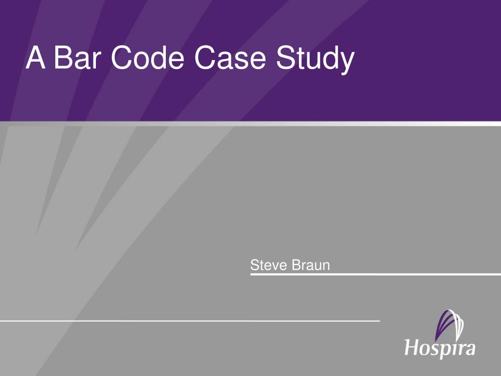 PPT - A Bar Code Case Study PowerPoint Presentation, free download - ID ...