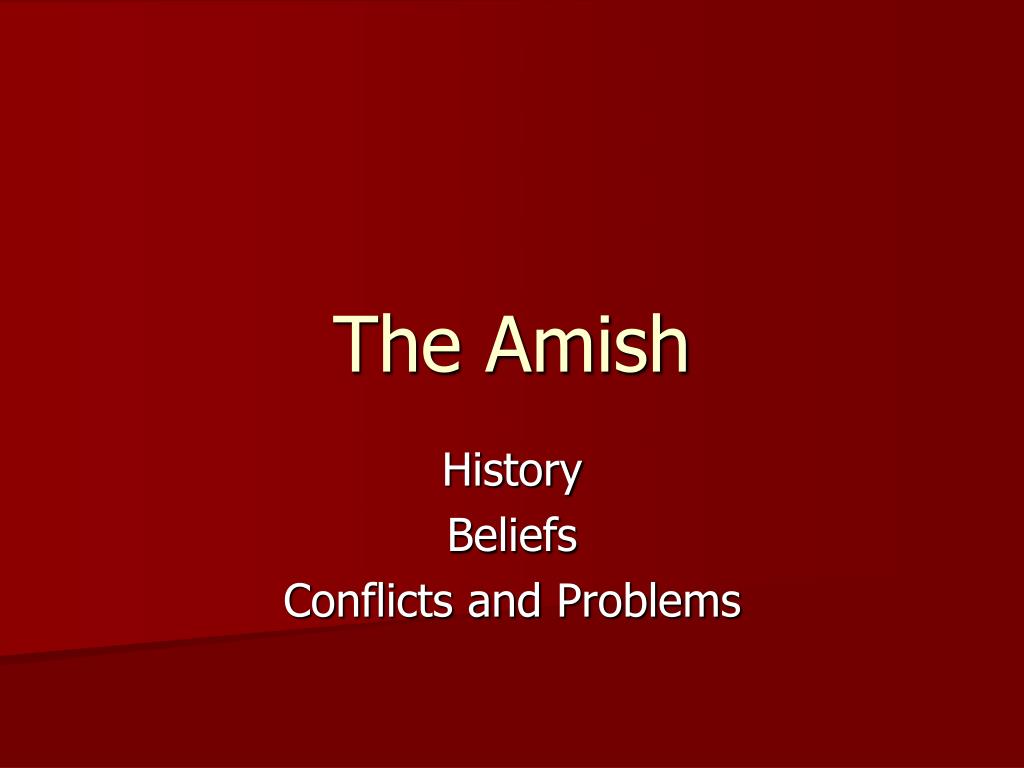 PPT - The Amish PowerPoint Presentation, free download - ID:192397