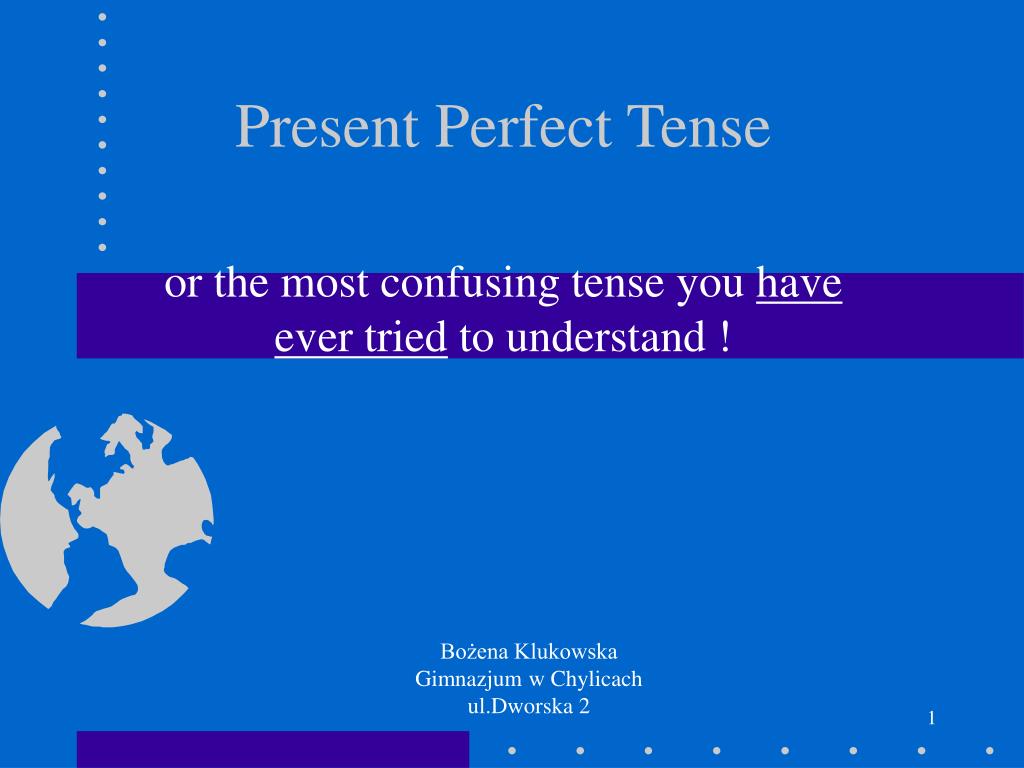 PPT - Present Perfect Tense PowerPoint Presentation, free download - ID ...