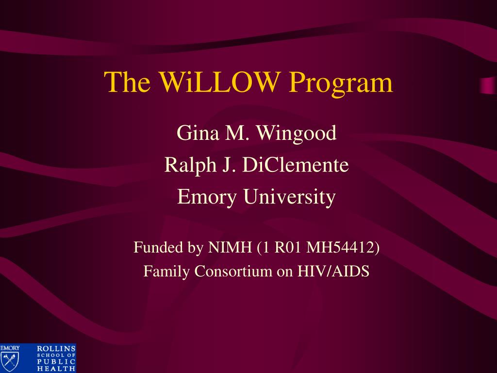 PPT - The WiLLOW Program PowerPoint Presentation, free download - ID:194454