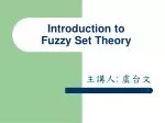 PPT - Introduction to Fuzzy Logic PowerPoint Presentation, free ...