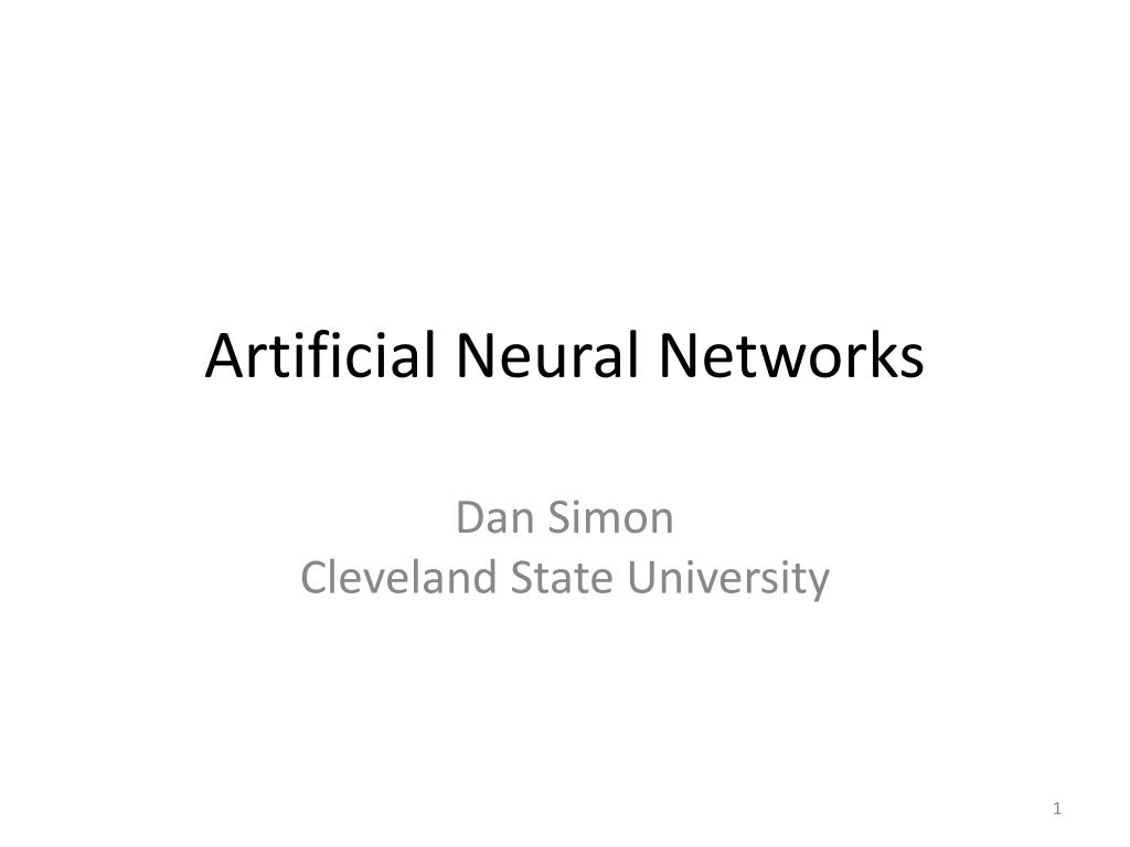 PPT - Artificial Neural Networks PowerPoint Presentation, free download ...