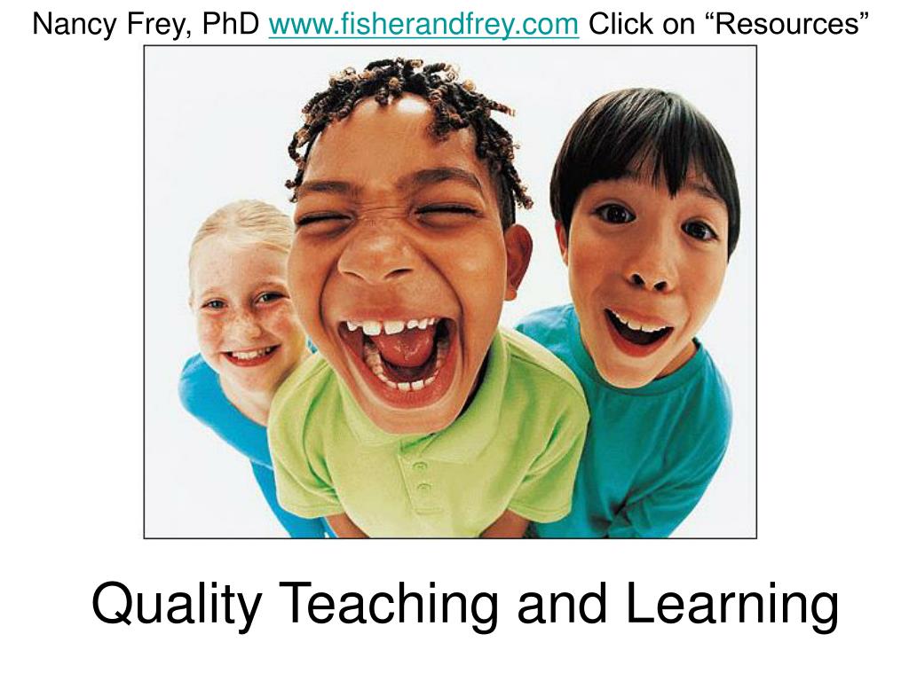 PPT - Quality Teaching and Learning PowerPoint Presentation, free ...