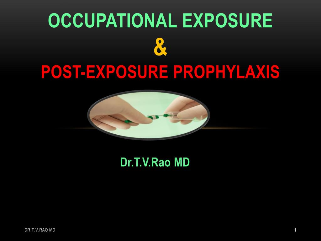 PPT - Post exposure prophylaxis PowerPoint Presentation, free download ...