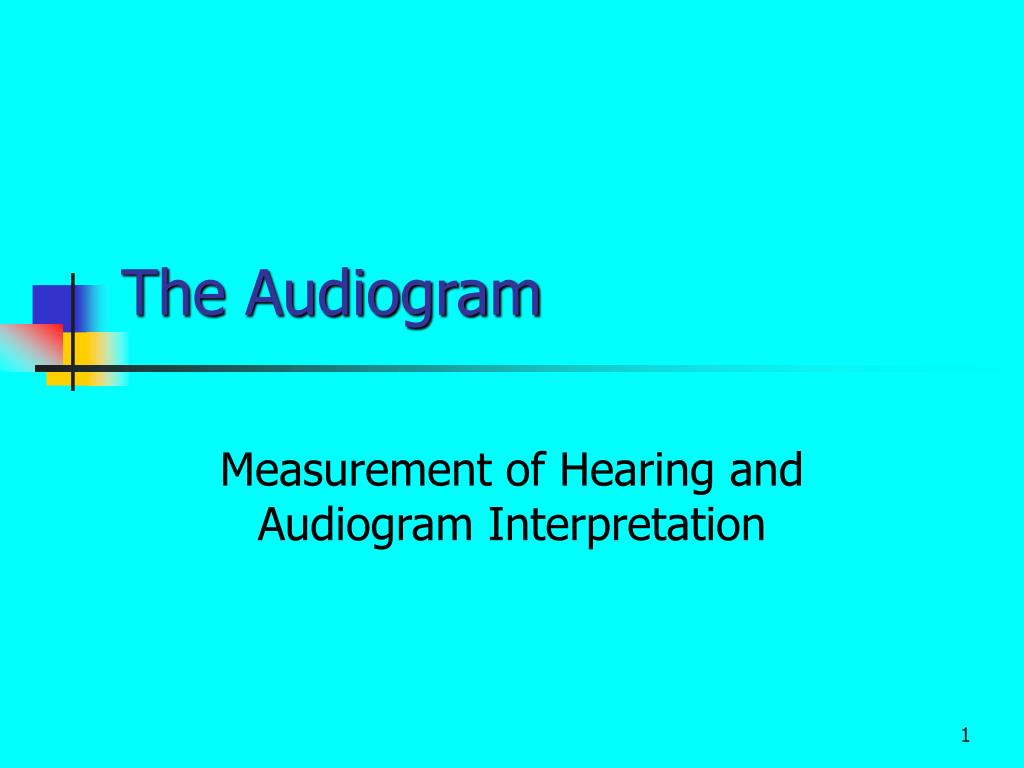 PPT - The Audiogram PowerPoint Presentation, free download - ID:199868