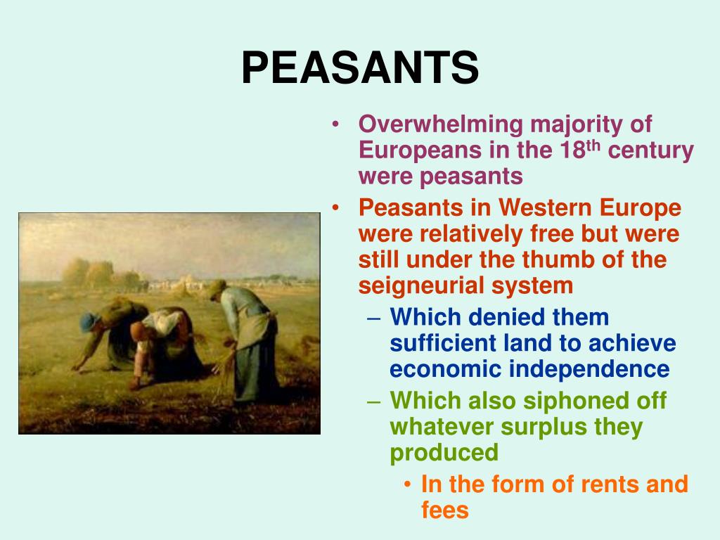 PPT - PEASANTS PowerPoint Presentation, free download - ID:200130