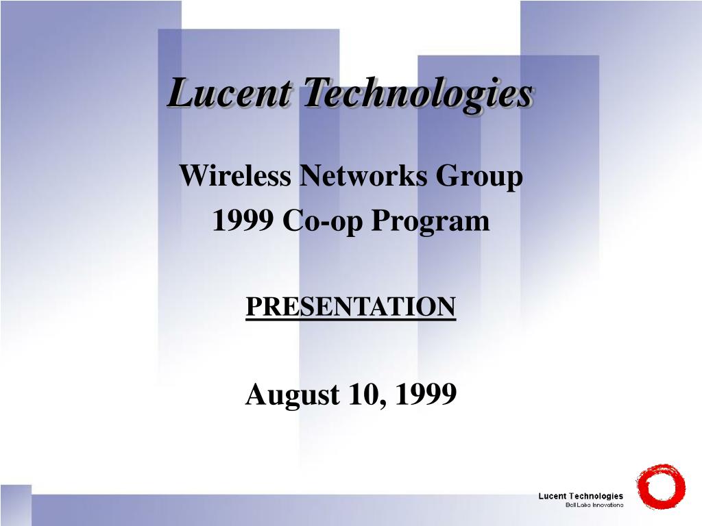 PPT - Lucent Technologies PowerPoint Presentation, free download - ID ...