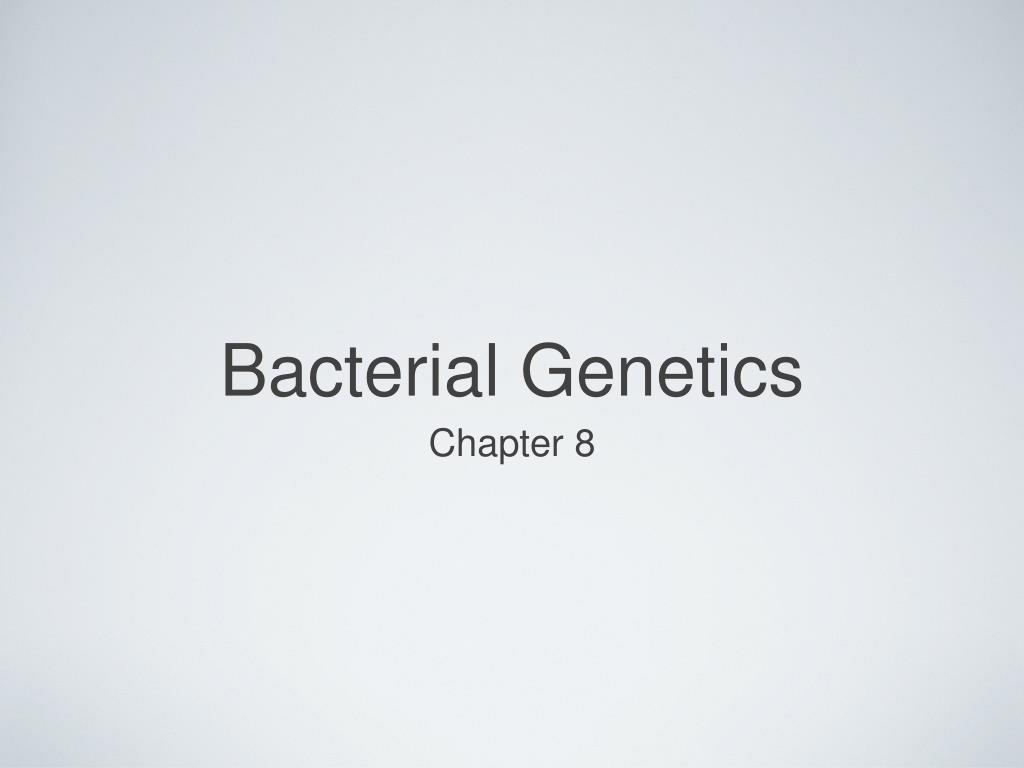 PPT - Bacterial Genetics PowerPoint Presentation, free download - ID:202458