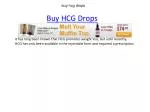 PPT - HCG Drops PowerPoint Presentation, free download - ID:1255378