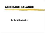 PPT - Acid-Base Balance Interactive Tutorial PowerPoint Presentation ...
