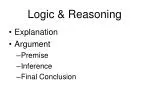 PPT - Description Logic Reasoning PowerPoint Presentation, free ...