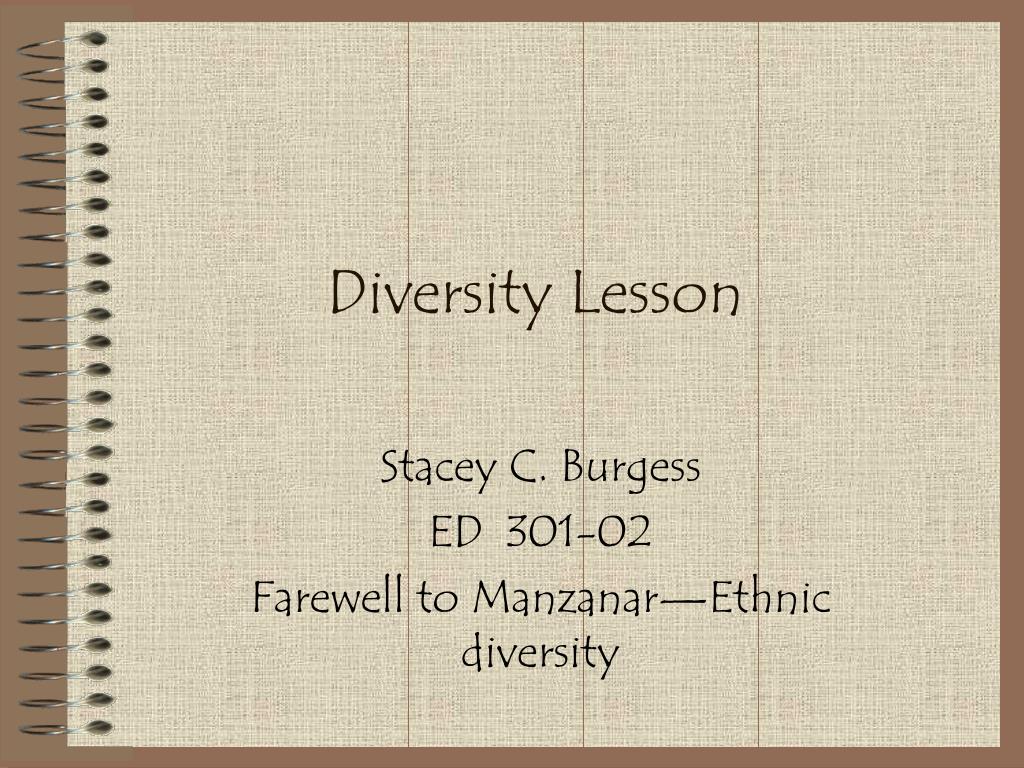 PPT - Diversity Lesson PowerPoint Presentation, free download - ID:204800