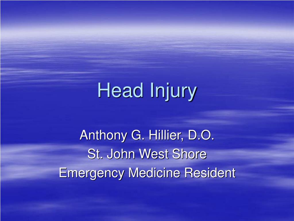 PPT - Head Injury PowerPoint Presentation, free download - ID:205395