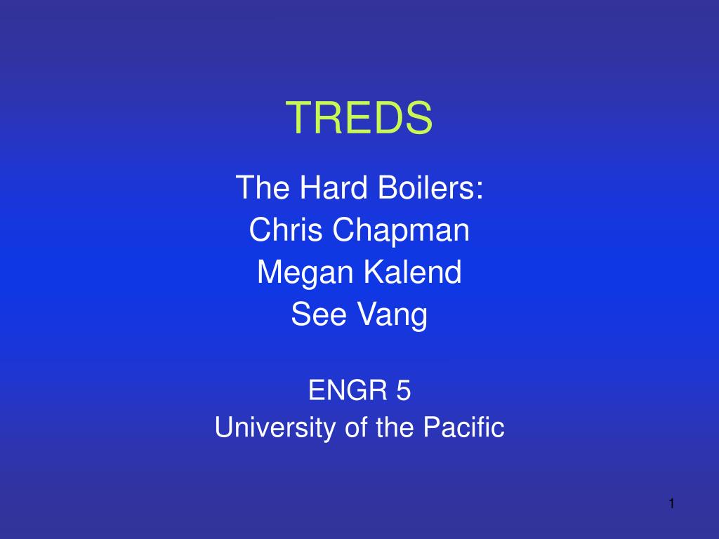 PPT - TREDS PowerPoint Presentation, free download - ID:205670