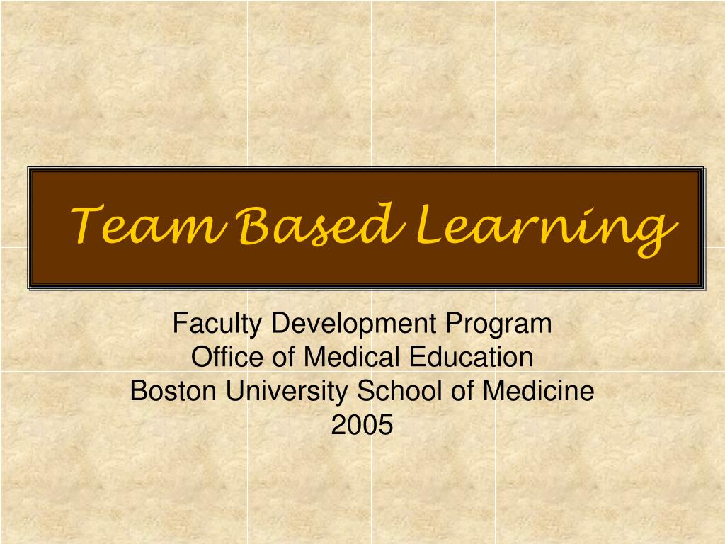PPT - Team Based Learning PowerPoint Presentation, free download - ID ...