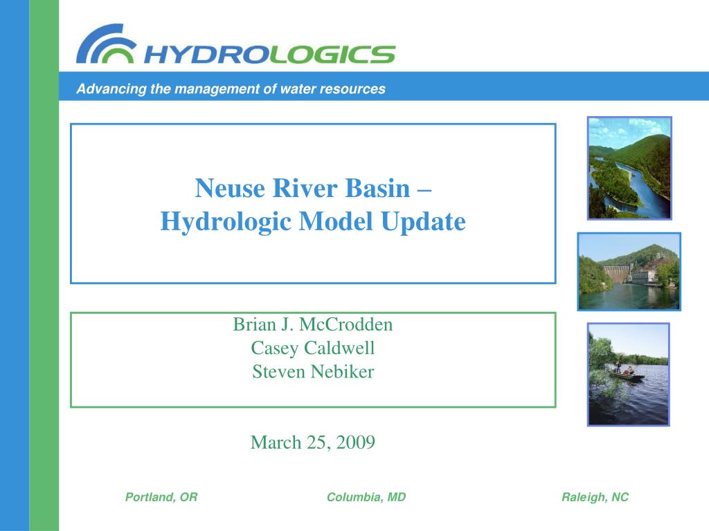 PPT - Neuse River Basin – Hydrologic Model Update PowerPoint ...