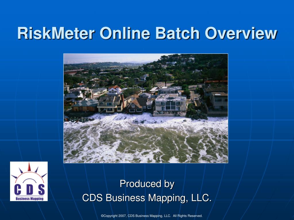 PPT - RiskMeter Online Batch Overview PowerPoint Presentation, free ...