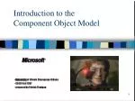 PPT - Distributed Component Object Model (DCOM) PowerPoint Presentation - ID:4309321