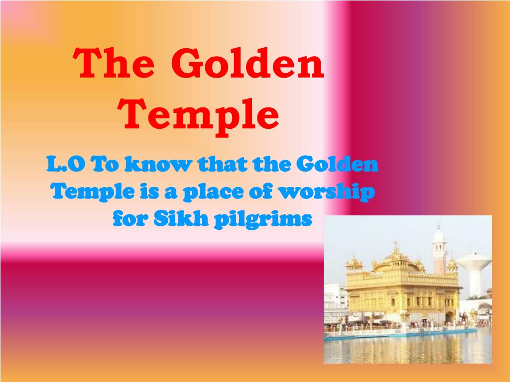 PPT - The Golden Temple PowerPoint Presentation, free download - ID:208630