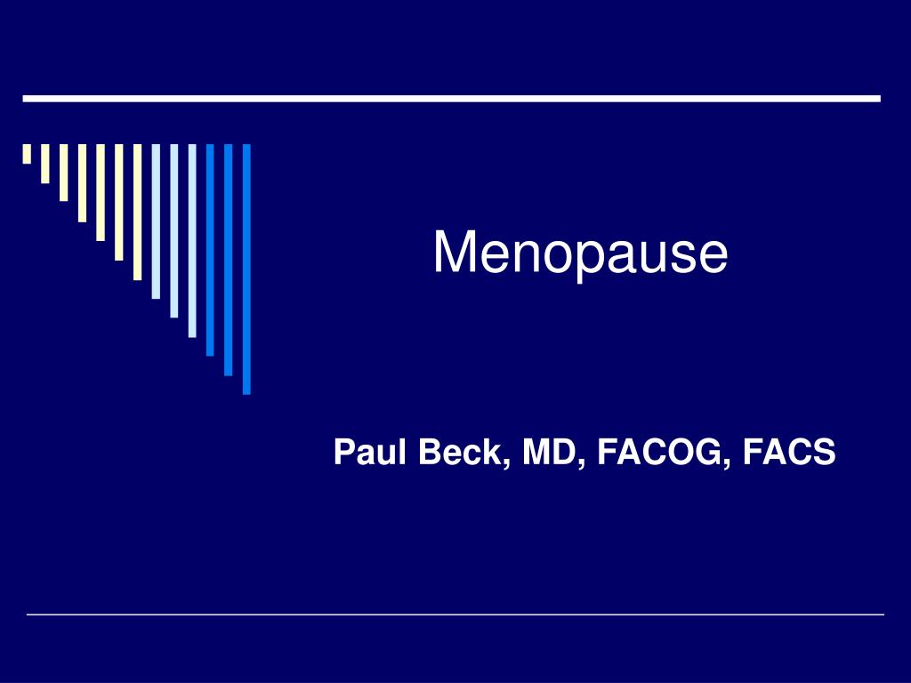 PPT - Menopause PowerPoint Presentation, free download - ID:210650