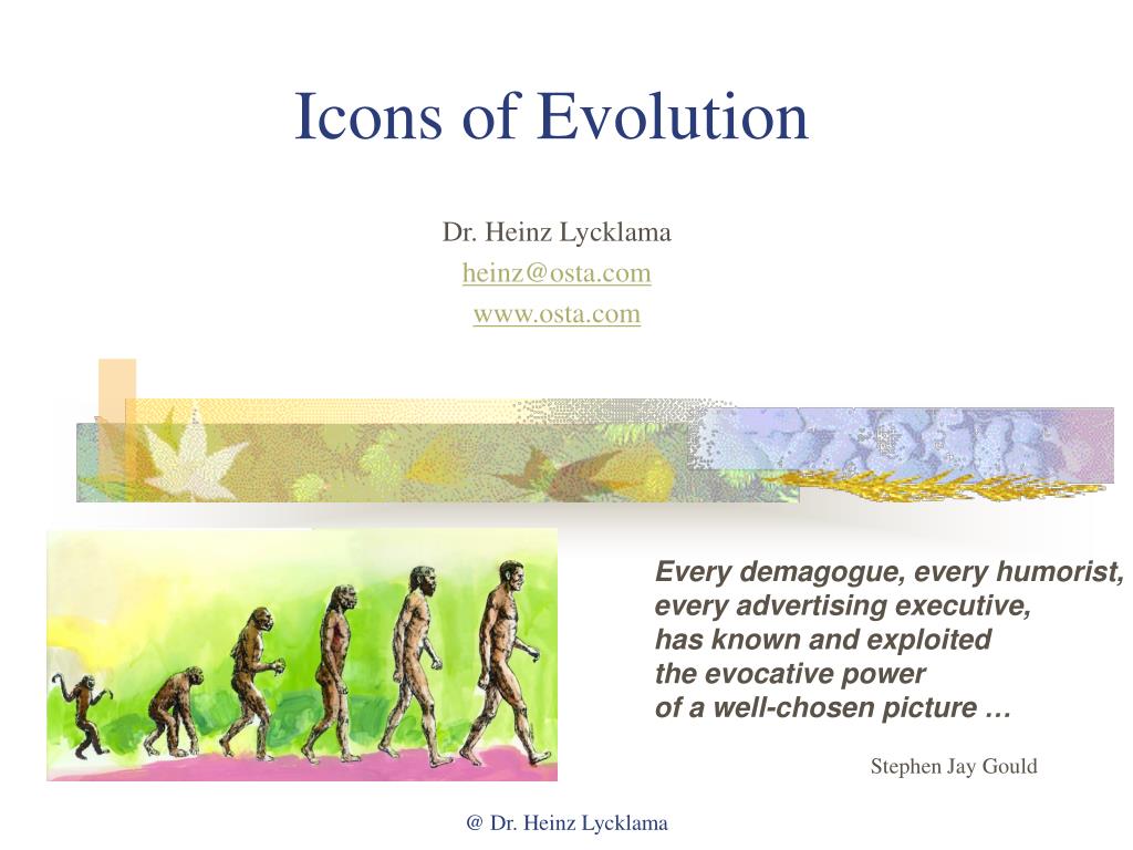 PPT - Icons of Evolution PowerPoint Presentation, free download - ID:212768